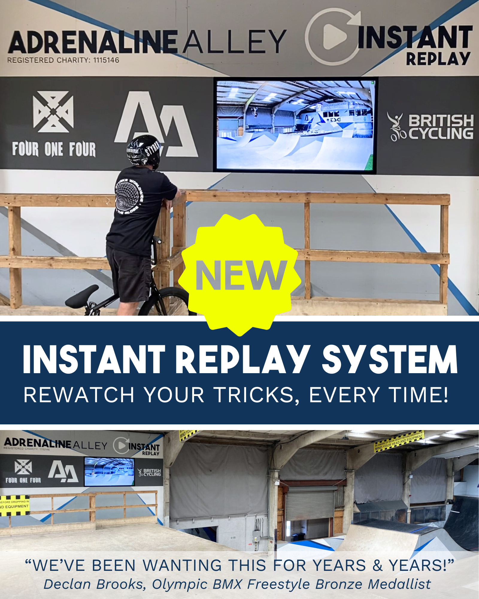 NEW INSTANT REPLAY SYSTEM